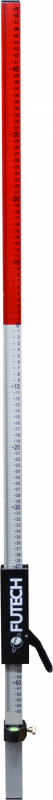FUTECH Leveling staffs - Laser Measuring Rod with quick lock 240cm